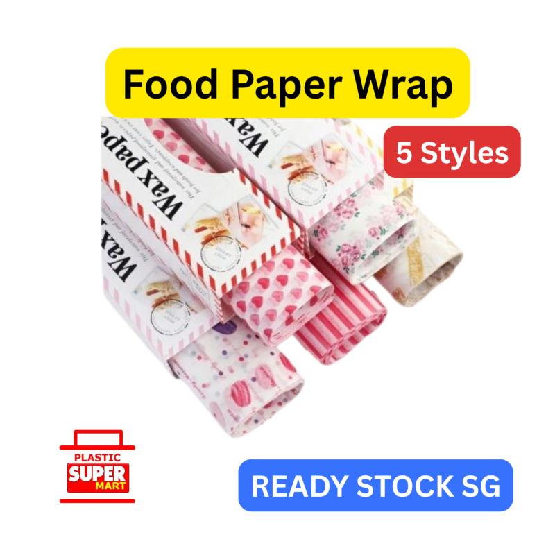 Food Paper Wrap : Plasticsupermart Singapore