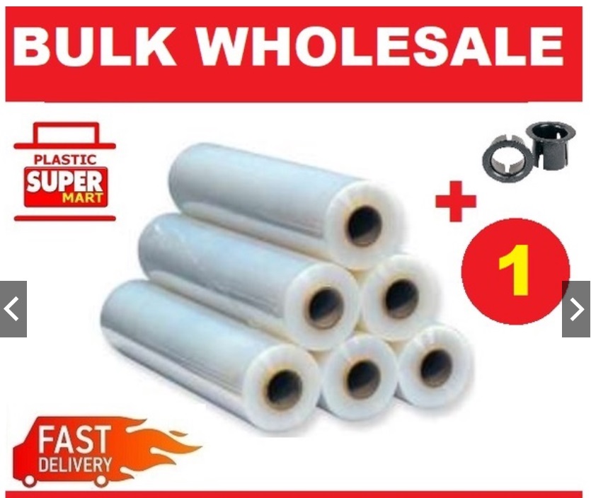 Pallet Wrap Bulk Purchase 6 rolls : Plasticsupermart